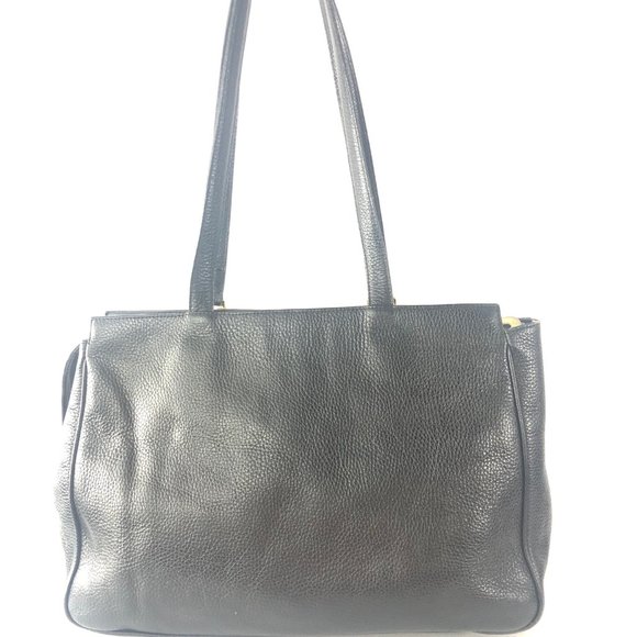 Emanuel Ungaro | Bags | Authentic Vintage Unique Ungaro Black Leather ...